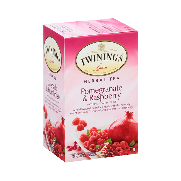 Twinings Pomegranate & Raspberry Herbal Tea – Twinings North America